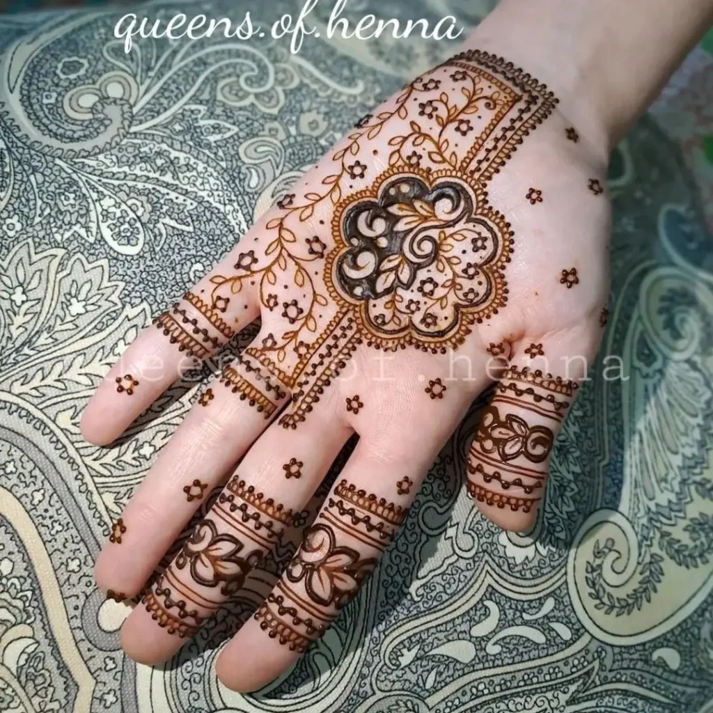 200+ Cute Front Hand Simple Mehndi Designs For Beginner