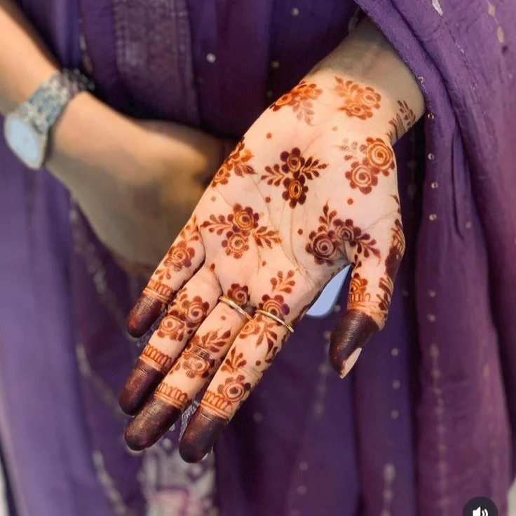 200+ Cute Front Hand Simple Mehndi Designs For Beginner