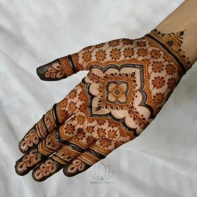 200+ Cute Front Hand Simple Mehndi Designs For Beginner