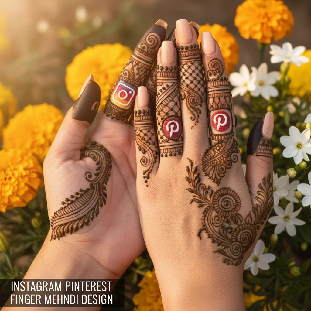 100+ Stylish Finger Mehndi Designs: Modern & Easy (2026)